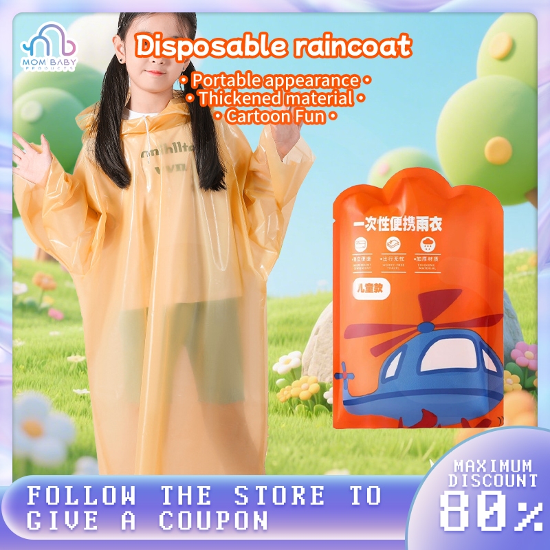Disposable Portable Kids Raincoat Kapote For Kids Raincoat For Kids ...