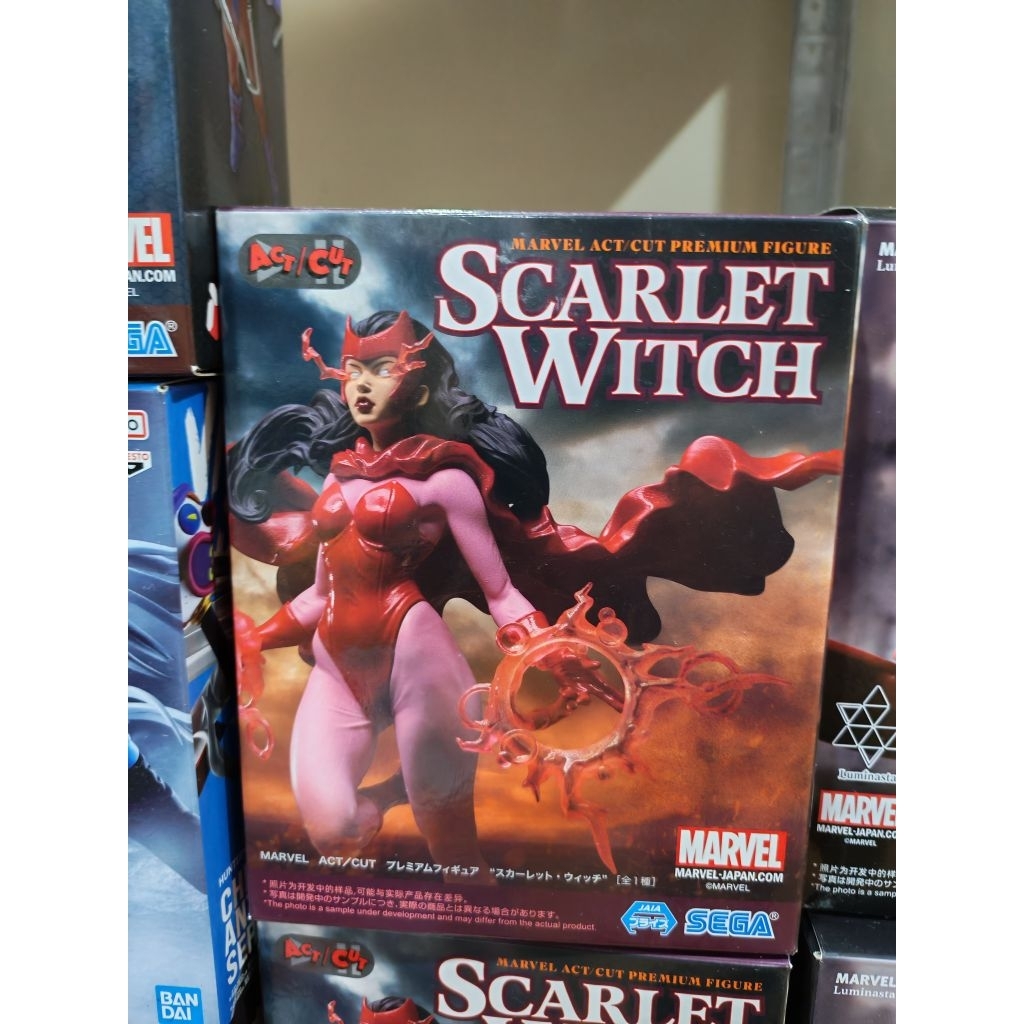 MARVEL ACT CUT Premium Figure Scarlet Witch Japan SEGA | Shopee Philippines