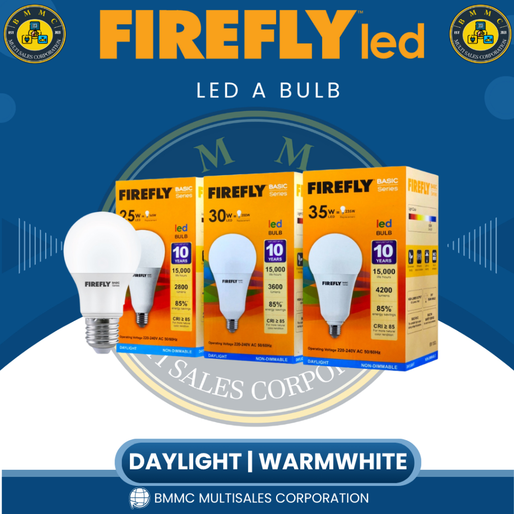 Firefly Led Bulb (Daylight | Warmwhite) | Shopee Philippines