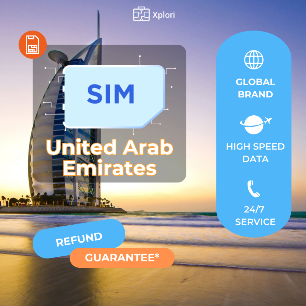 UAE Travel SIM - High-Speed 4G Unlimited Data (15/30 Days) | Shopee ...
