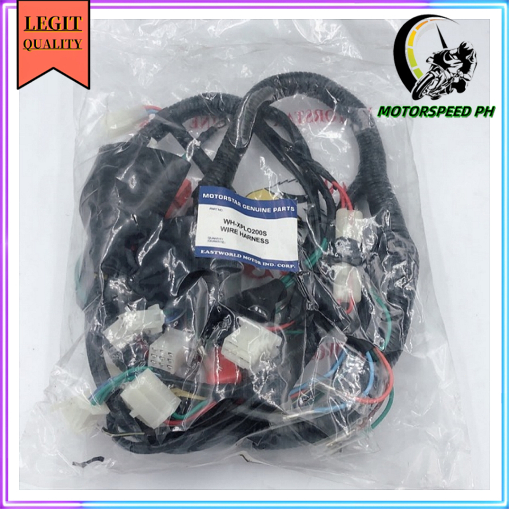Motorstar Wire Harness XPLORER200S/X/2/250CX Genuine Motorcycle Parts ...