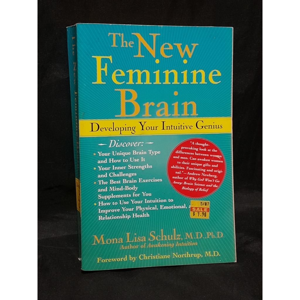 THE NEW FEMININE BRAIN BY MONA LISA SCHULZ, M.D.PH.D. | Shopee Philippines