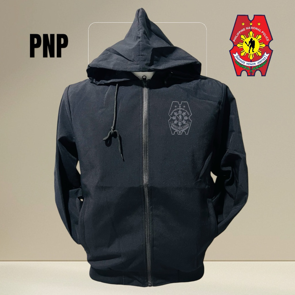 Philippine National Police (PNP) Hoodie Jacket | Shopee Philippines