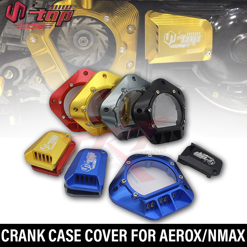 S-TOP Motorcycle CNC Crank Case Cover for Yamaha Aerox V2/Nmax V2 ...