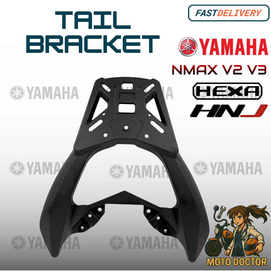 MOTODOCTOR HNJ MONOROCK TOP BOX BRACKET for YAMAHA NMAX v2,v3 | MADE IN ...