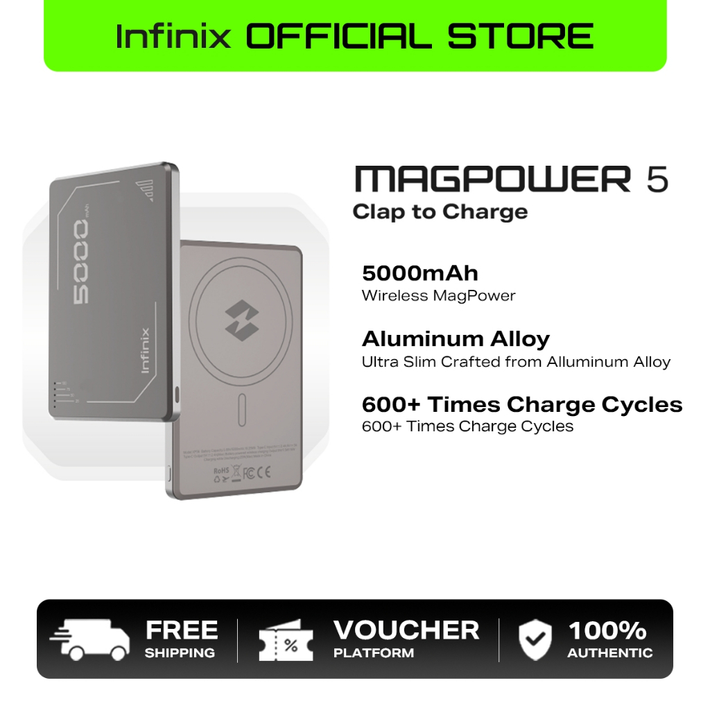 Note 50 series Freebie: Infinix XP06 Powerbank | Shopee Philippines