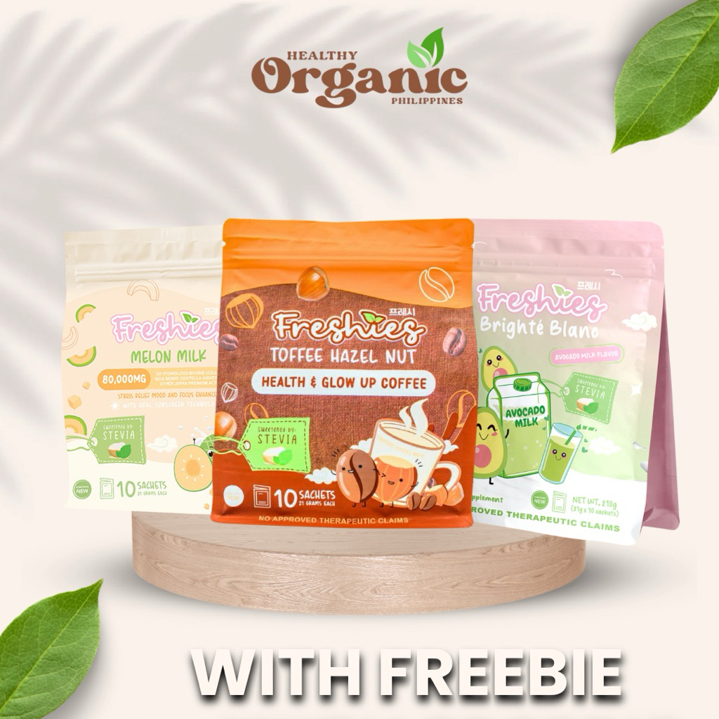 FRESHIES Milk Avocado Collagen Drink Gluthatione Whitening Sunscreen ...