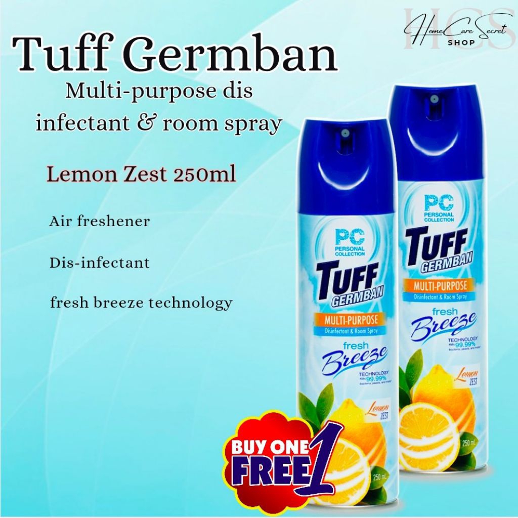 TUFF GERMBAN LEMON BUY 1 TAKE 1 MULTI PURPOSE DISINFECTANT & ROOMS ...