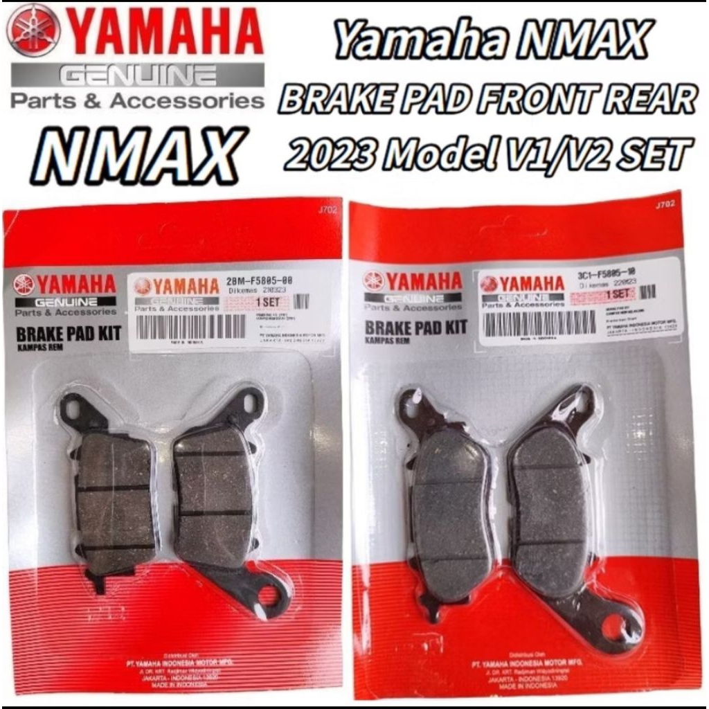 YAMAHA NMAX BRAKE PADS FOR V1-V2 | Shopee Philippines