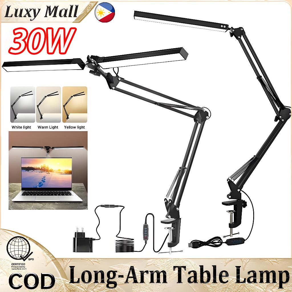 Luxy LED Desk Lamp 360° Swing Arm Eye Protection Reading Lamp 3 ...