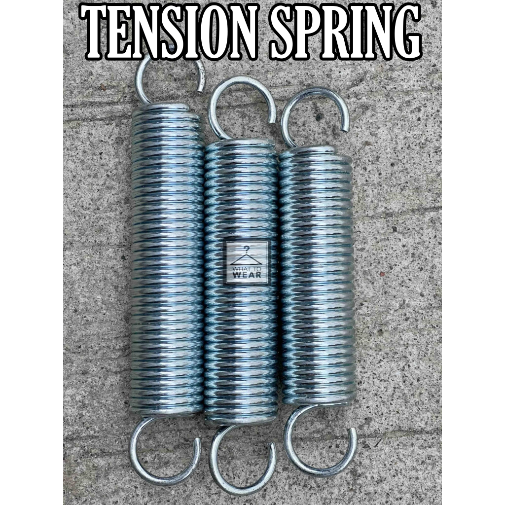 80x100 TENSION SPRING GALVANIZED FOR MANUAL HEATPRESS MACHINE 10, 11 ...