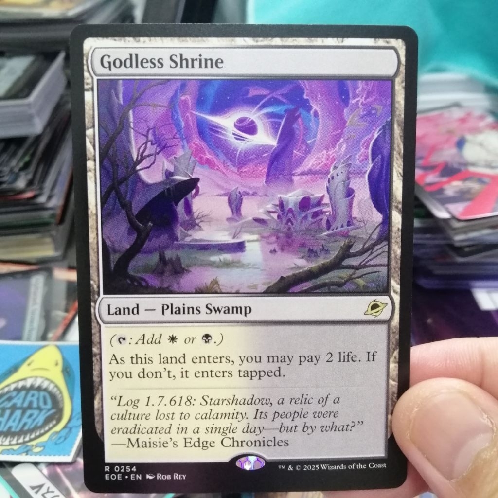 1 Godless Shrine EOE MTG card magic the gathering EDH commander ...