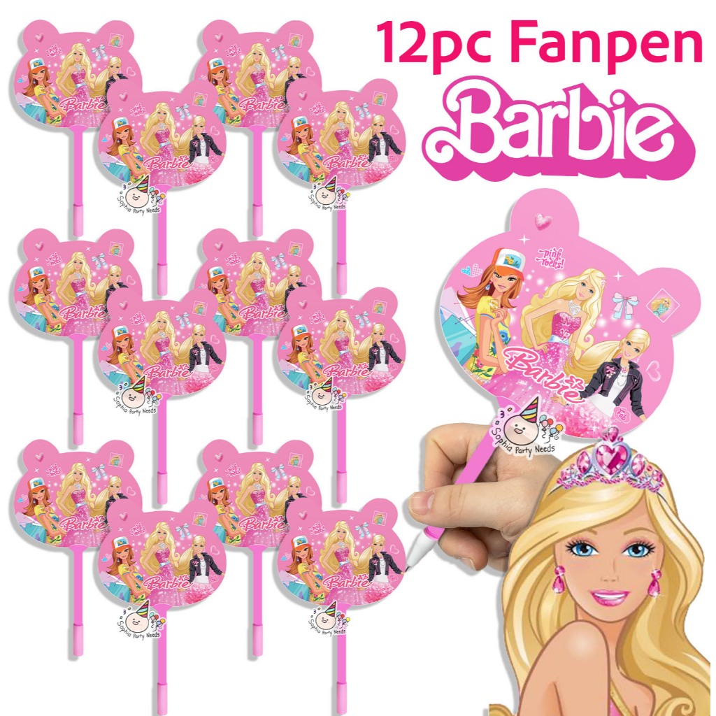 Barbie Fan Pen Hi Barbie! design (12 pieces) | Shopee Philippines