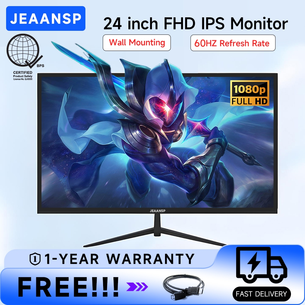22/24 Inch 75HZ FHD Frameless office Computer Monitor 3ms IPS 25/27 ...