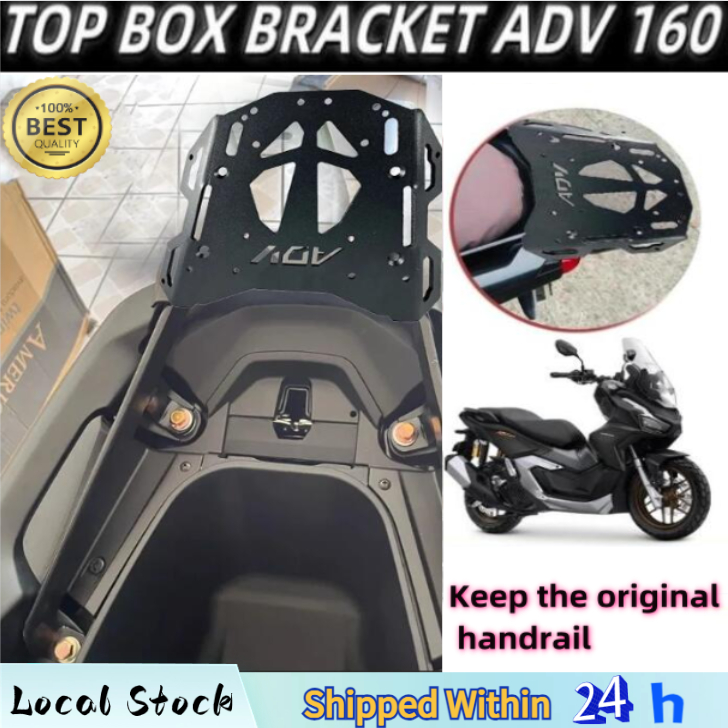 Honda Adv 160 Top Box Bracket Metal Warrior Steel Flat Bracket Made in ...