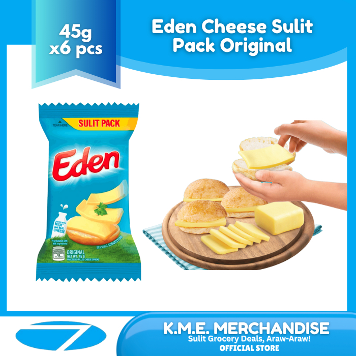 Eden Cheese Original Sulit Pack (45g x 6pcs) | Shopee Philippines