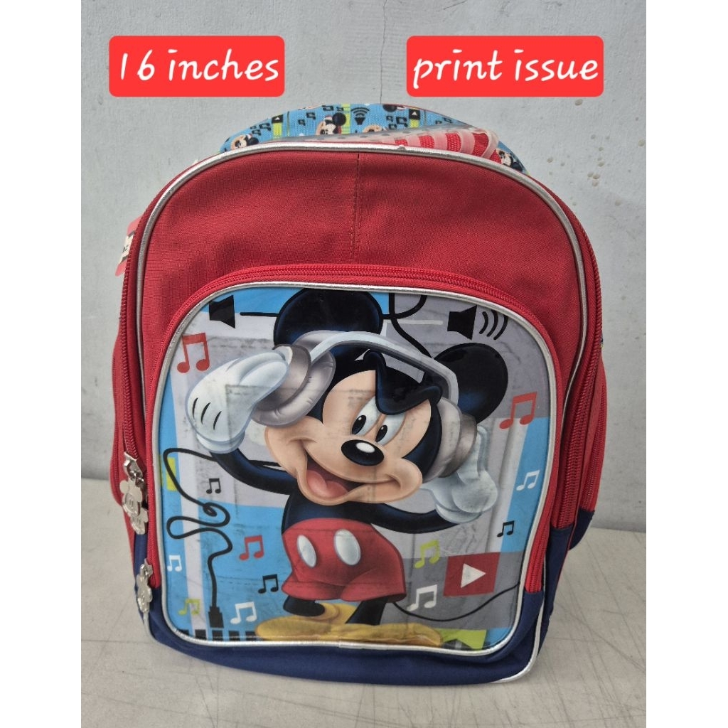 MALL PULL OUT - Disney Mickey Mouse Kids Backpack | Shopee Philippines