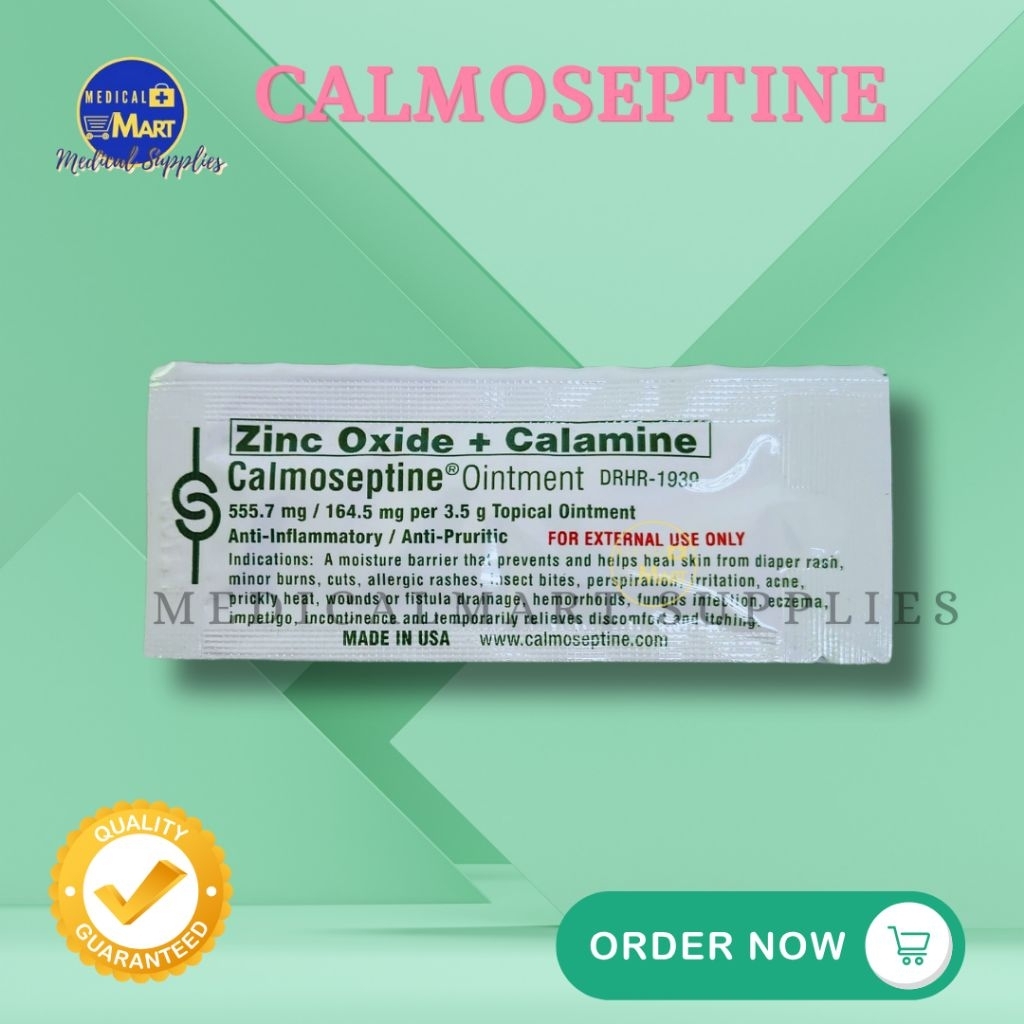 Calmoseptine Ointment Sachet | Shopee Philippines