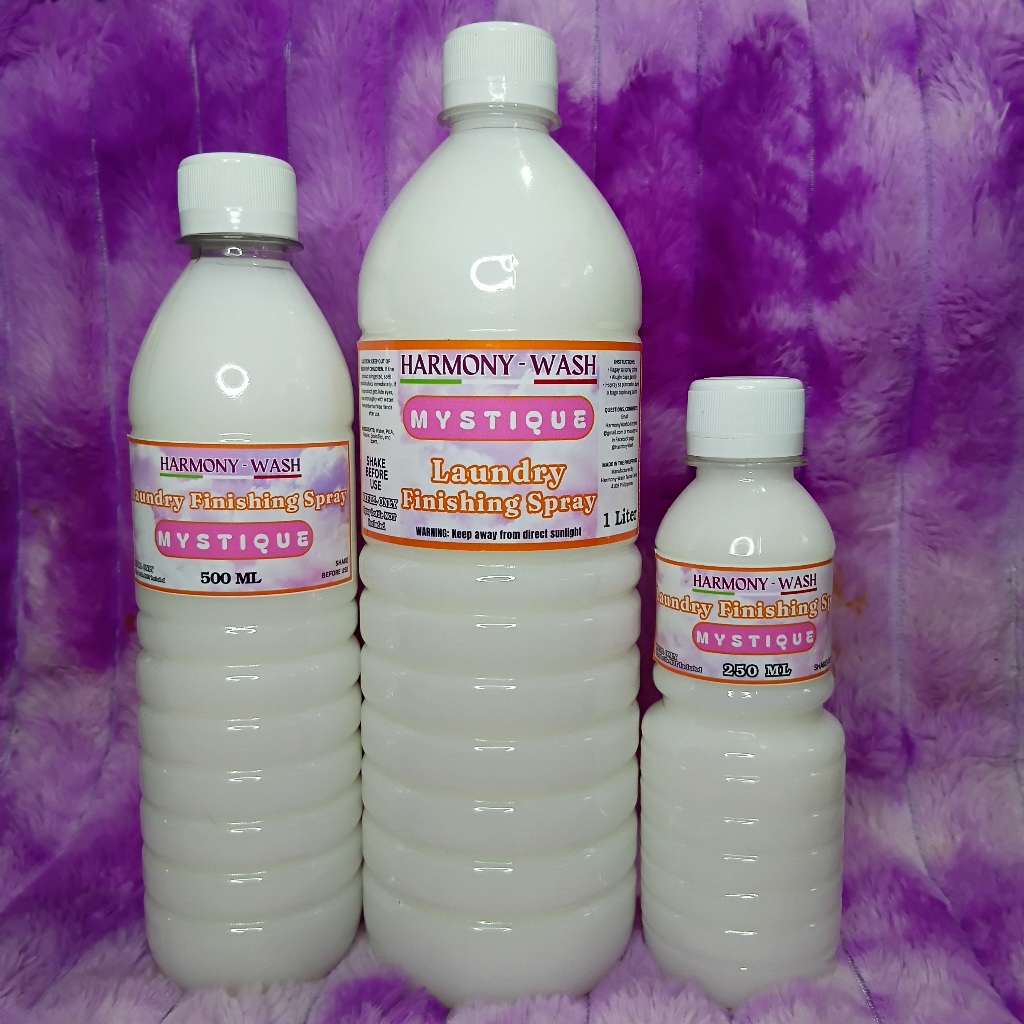 MYSTIQUE LAUNDRY FINISHING SPRAY for Laundry Fabcon Fabric Spray Linen ...