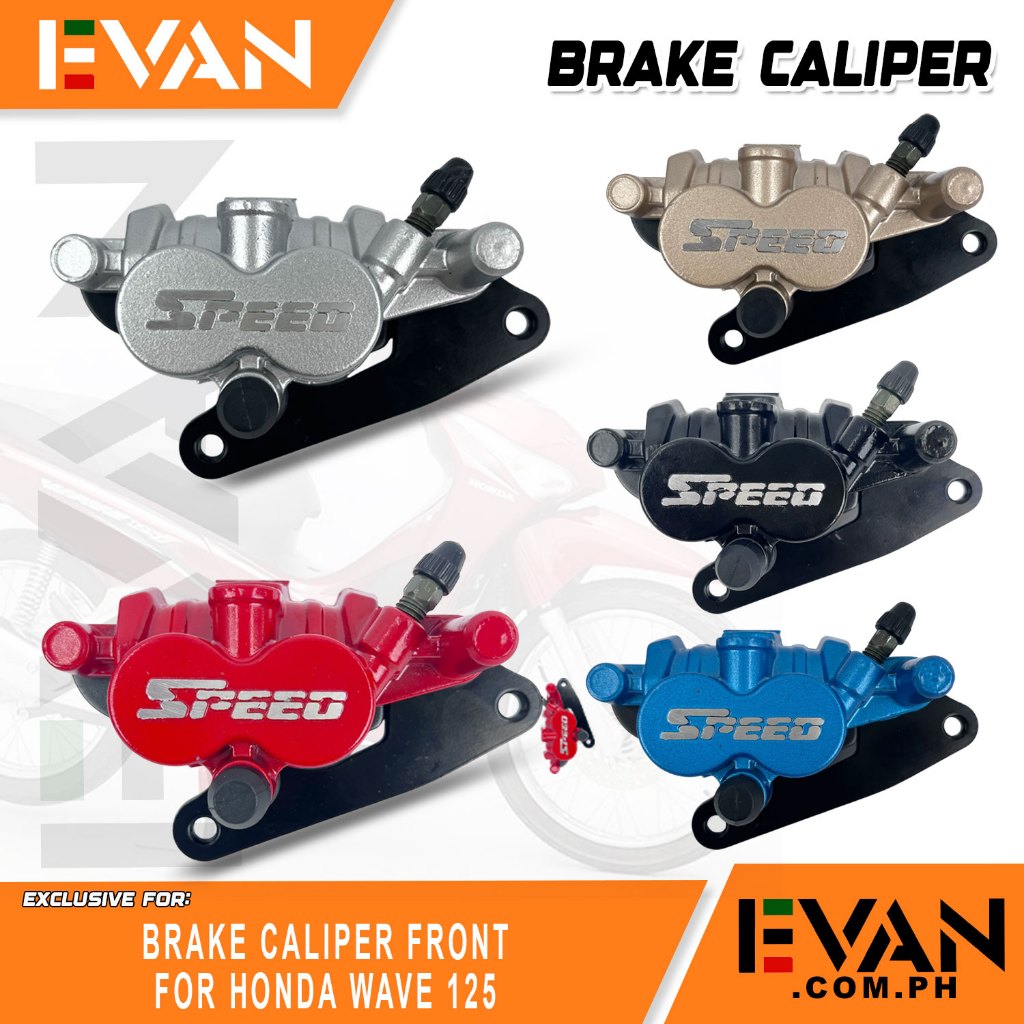 EVAN.COM Motorcycle Front Brake Caliper For Wave 125 Made in Thailand ...