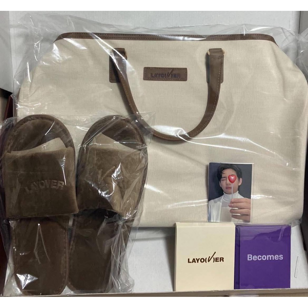 BTS Merch Box 19 Layover V Merch Box (outbox has minor damage) | Shopee ...