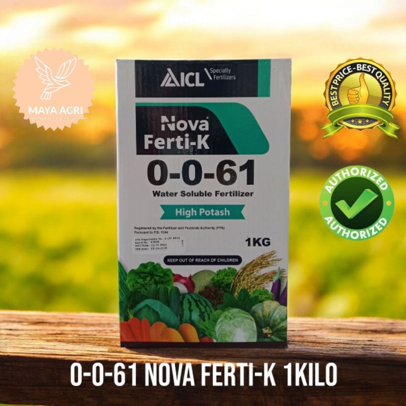 Nova Ferti-K 0-0-61 1 kilo - By Allied Botanical - FERTI K 0 0 61 ...