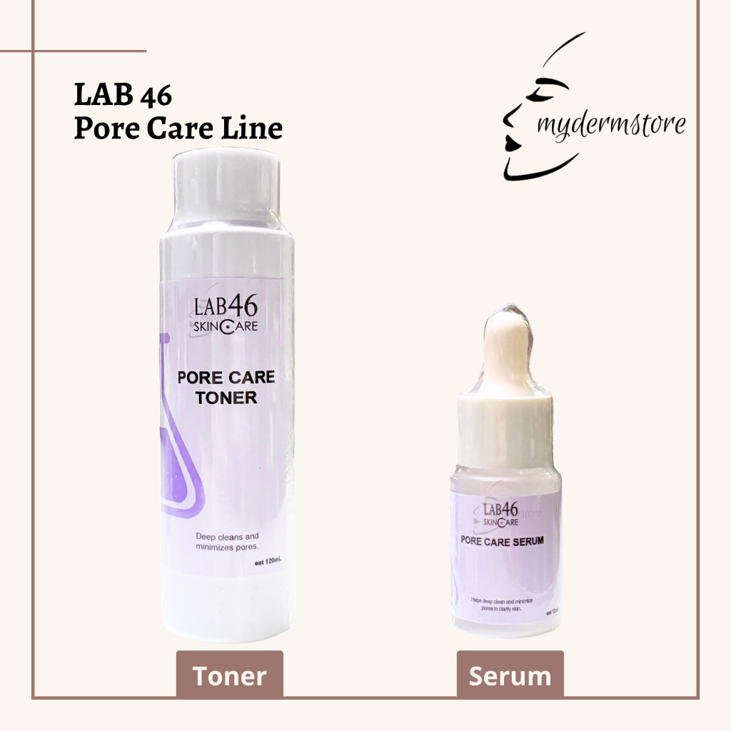 Lab46 Lab 46 Pore Care Toner 120ml | Pore Care Serum 12ml | Shopee ...
