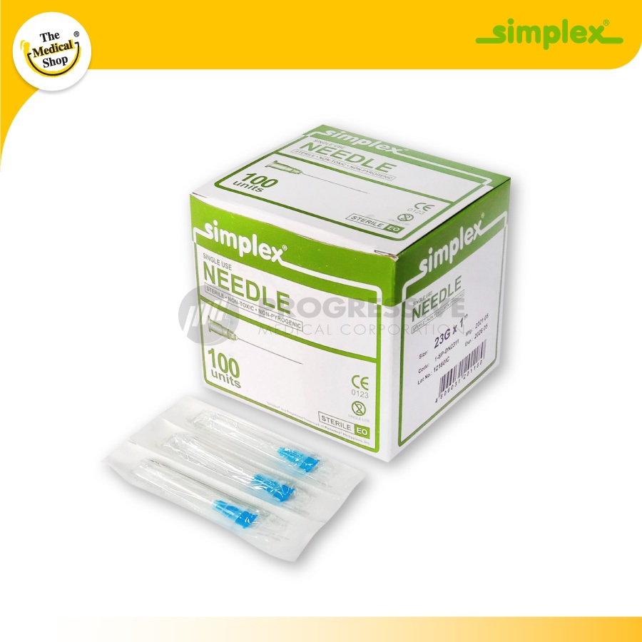 Simplex Disposable Needles (sold by box of 100s) | Shopee Philippines