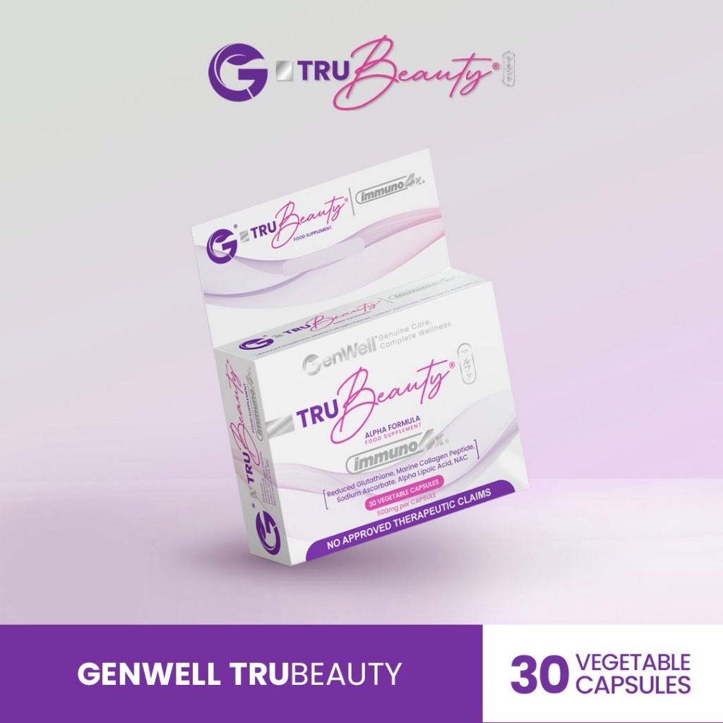 GenWell TruBeauty 500mg x 30 capsules | Shopee Philippines