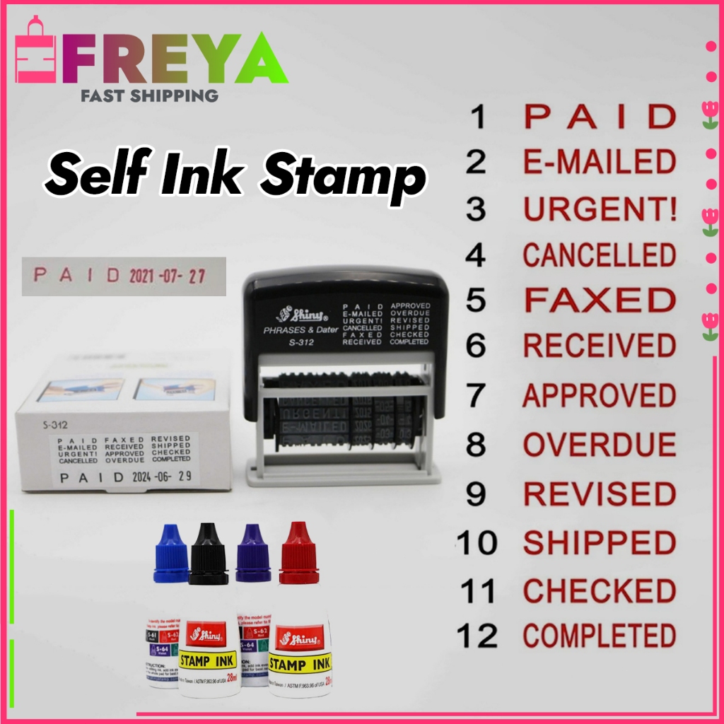 Shop received stamp for Sale on Shopee Philippines