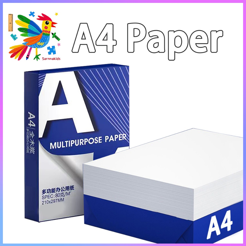 【COD】Factory delivery Thickened Copy Paper 70/80 gsm A4 100/500Sheets ...
