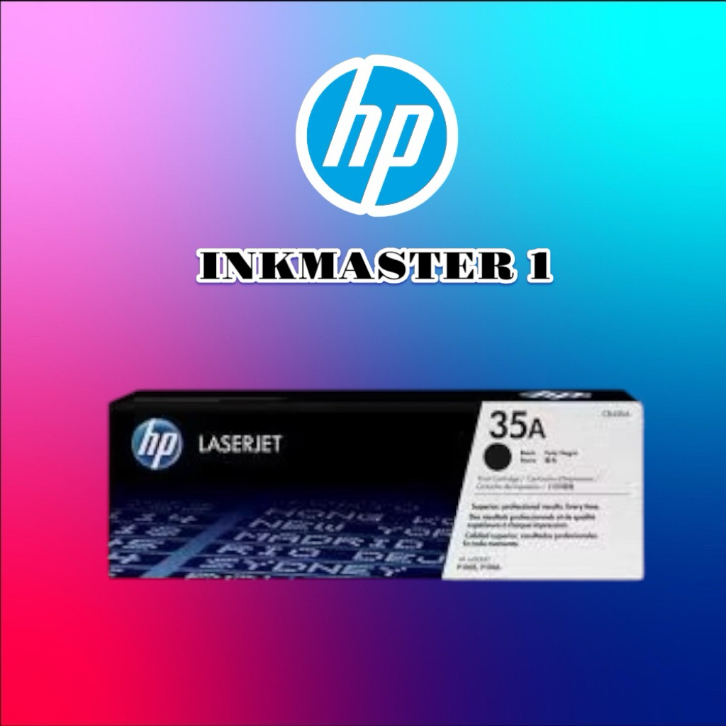 HP 35A Black Original LaserJet Toner Cartridge (CB435A) | Shopee ...