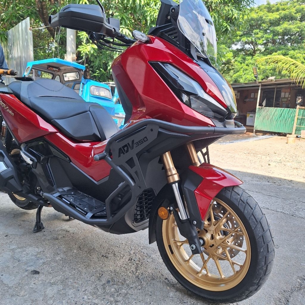 HONDA ADV 350CC CRASHGUARD FULL DESIGN HEAVY-DUTY (POWDERCOATED ...