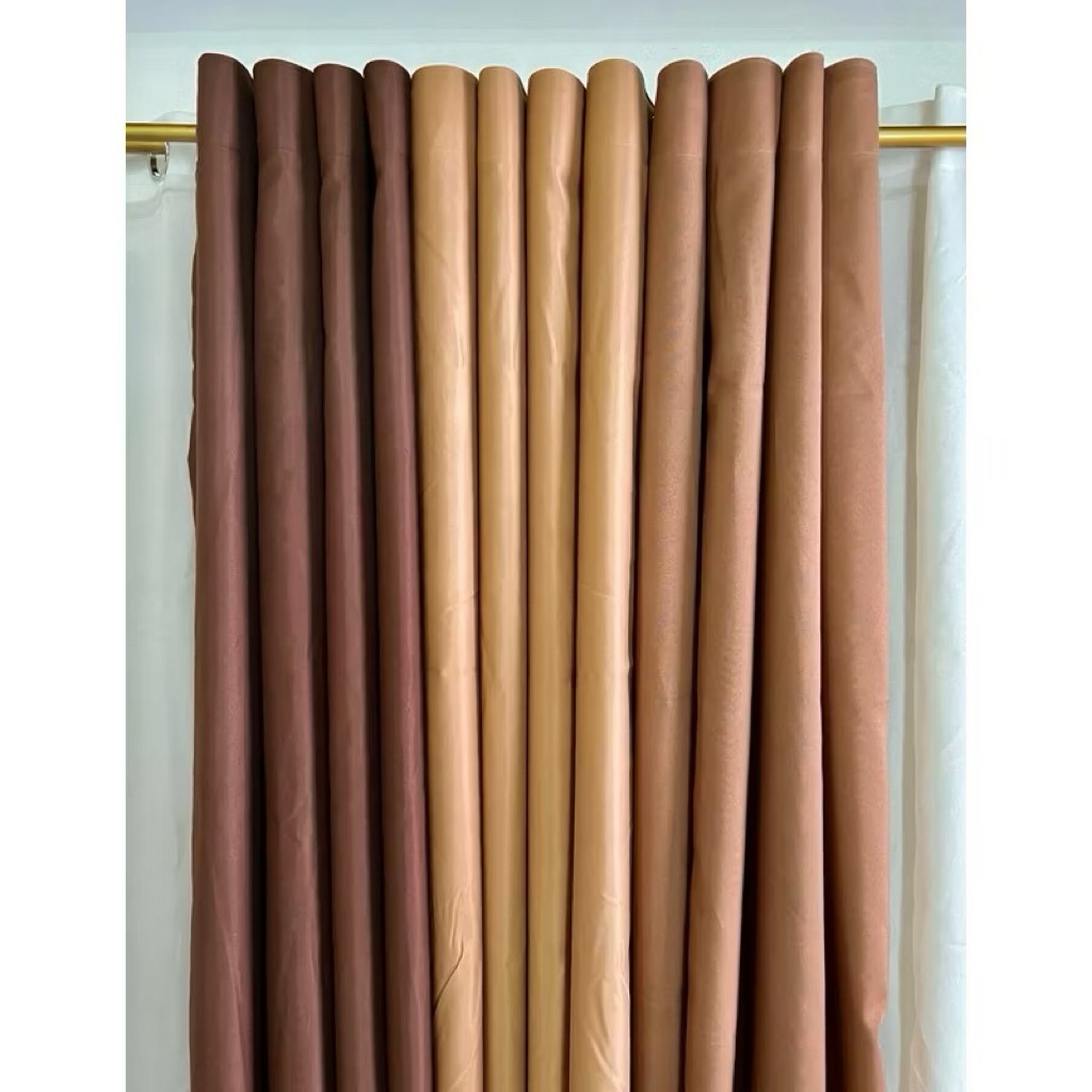 Katrina Plain Ring Curtain Aesthetic Plain Ring Curtain| Sold per piece ...