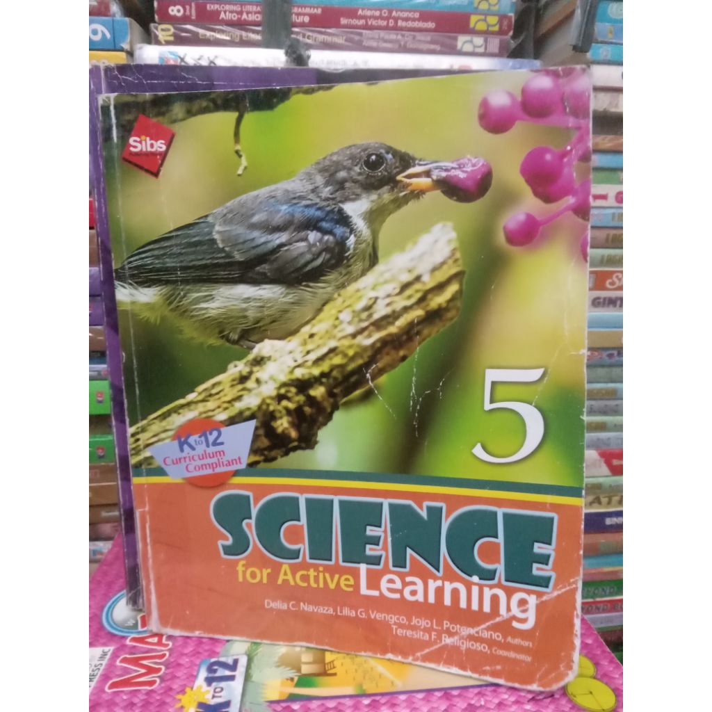 SCIENCE FOR ACTIVE LEARNING GRADE 5 (USED) | Shopee Philippines