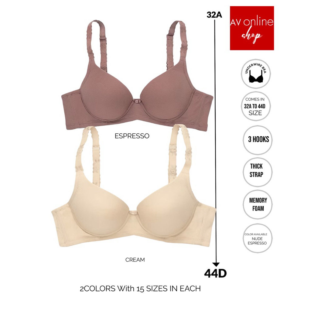 AVON Anita Dream Curve Underwire Memory Foam Moulded Bra sizes 32A to ...