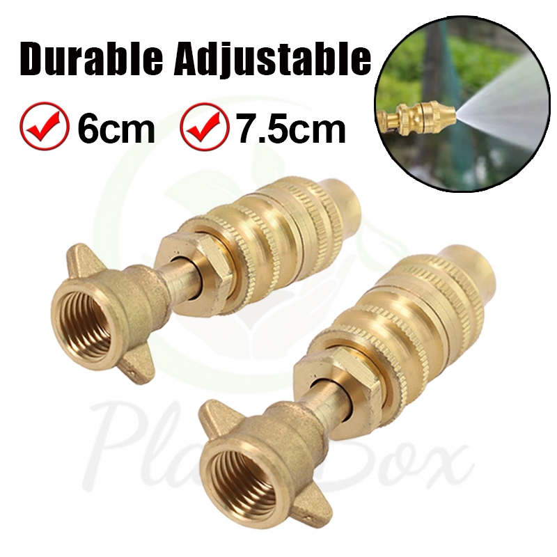 Agriculture Brass Missile Nozzle Straight Jet Spray Nozzle with Mist ...