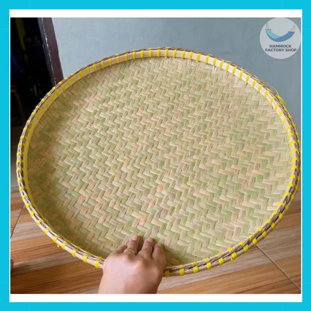 Large Native Nigo Bilao Basket - Super Thick 20-Inch Round Tray ...
