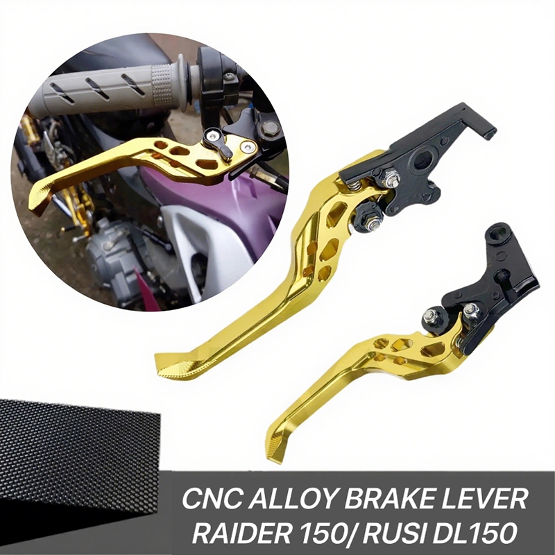 CLICK V2 / CLICK V3 COMBI CNC ALLOY BRAKE LEVER SET FOR HONDA CLICK V2 ...