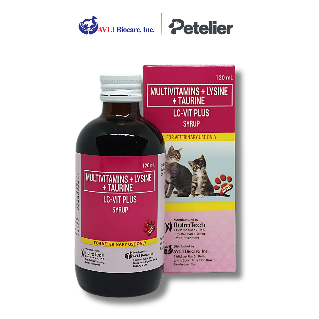 LC Vit Plus Syrup Multivitamins 60 & 120ml for Cats | Shopee Philippines