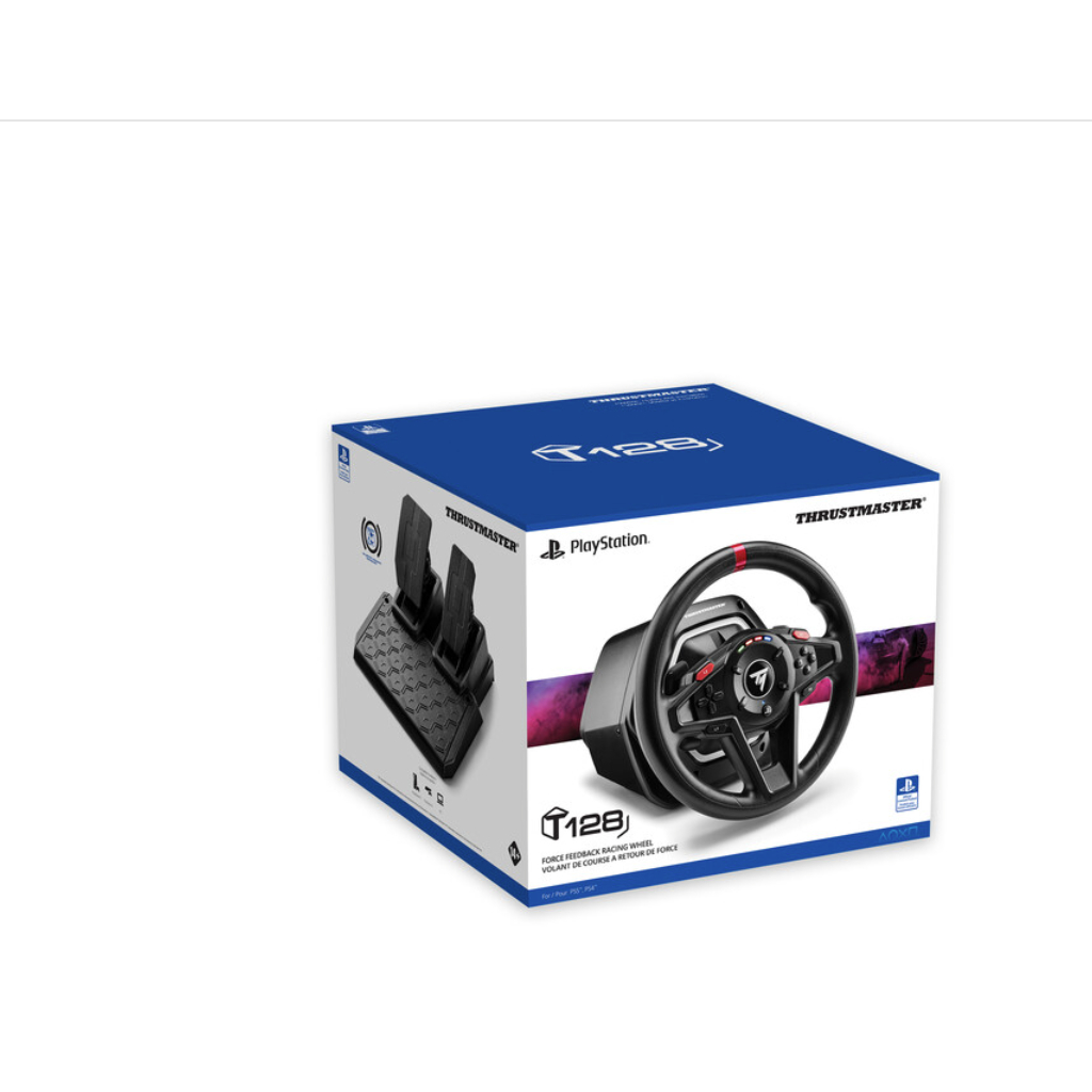 Thrustmaster T128 Racing Wheel and Pedal Set for Playstation 4/5 & PC ...