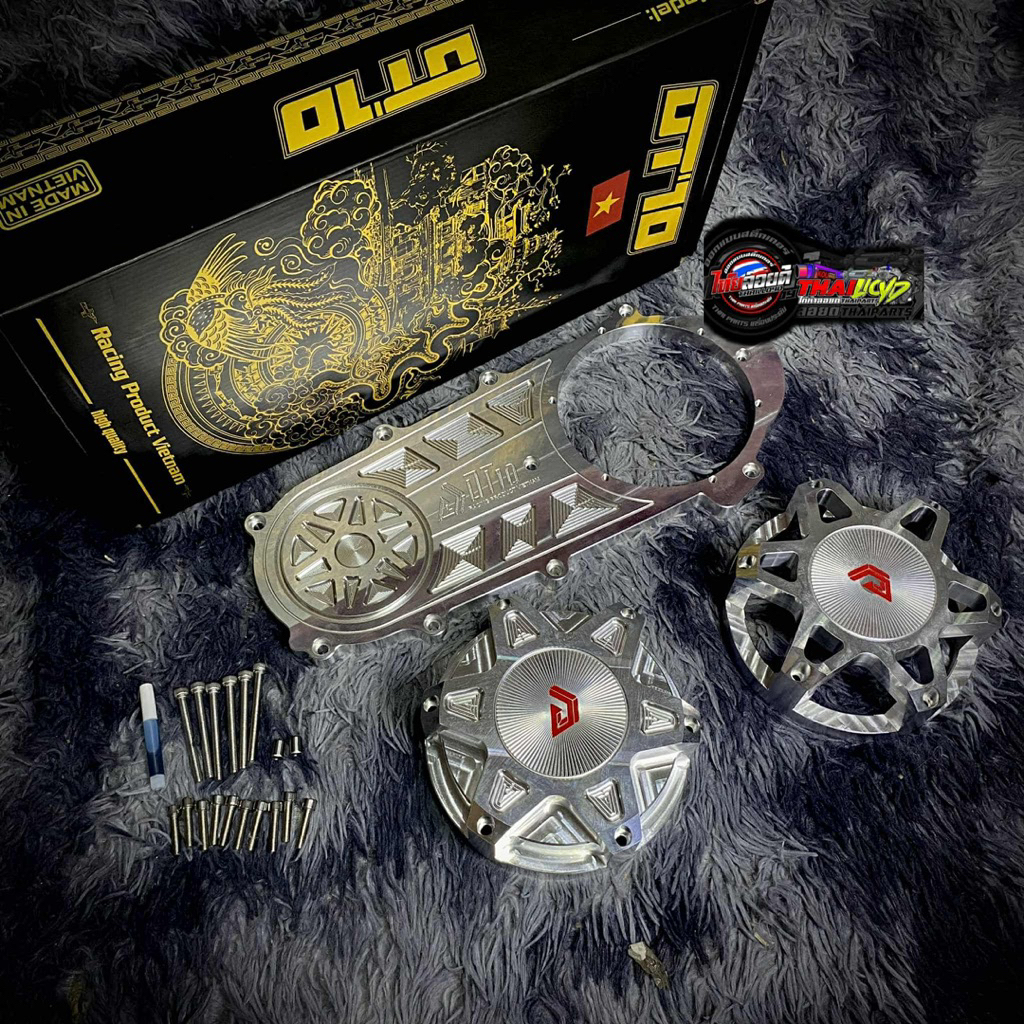 dt10 crankcase cover and air box cover cnc billet for honda click 125/ ...