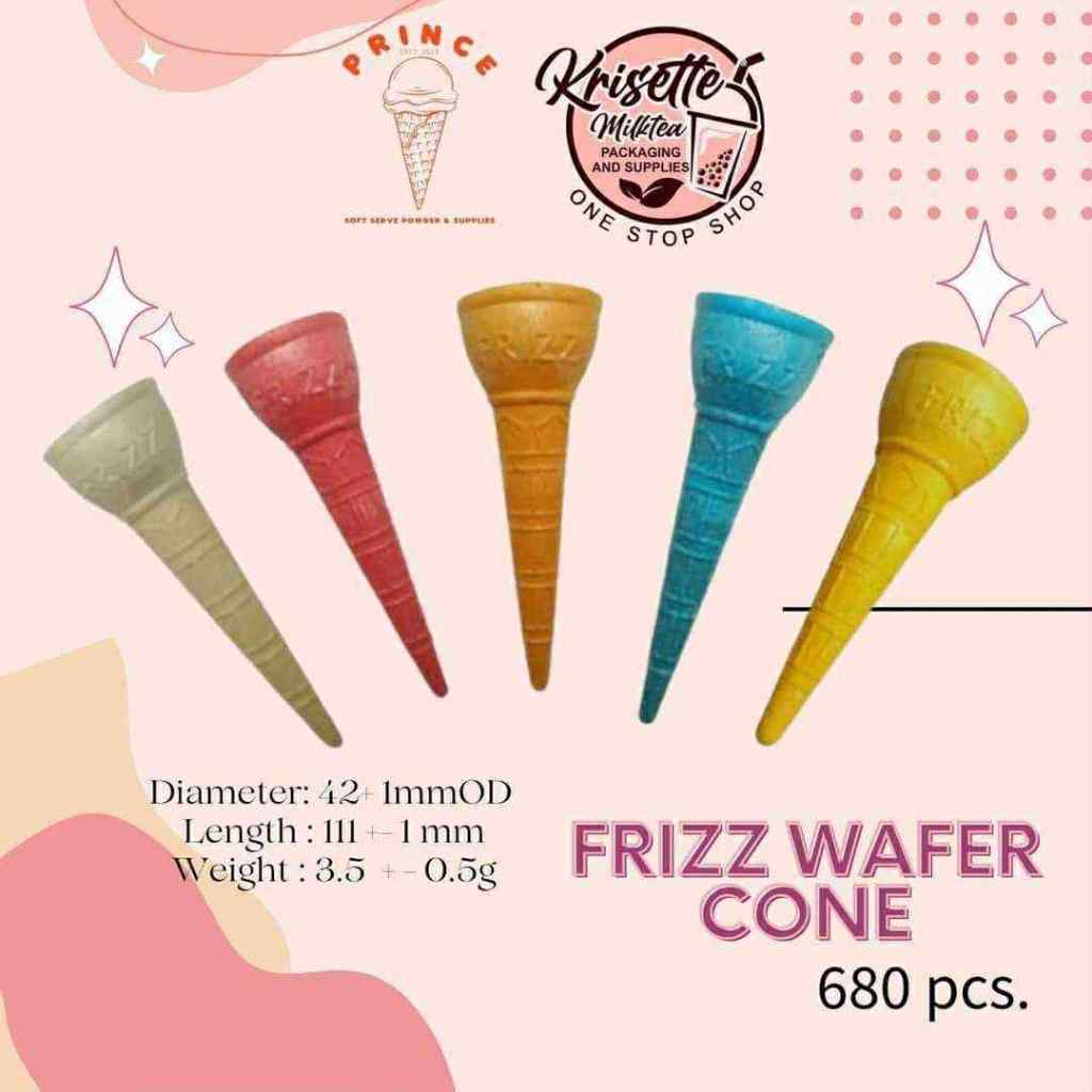 wafer Frizz Cone 680 pcs.. | Shopee Philippines
