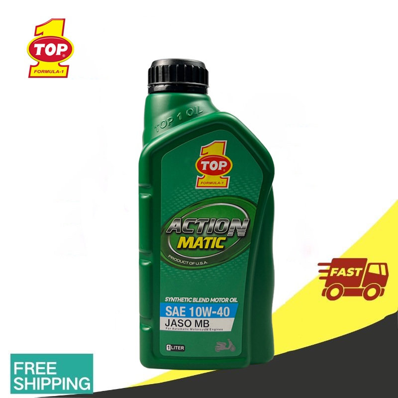 Products OF U.S.A Top 1 Action Matic Motorcycle Engine Oil For ...