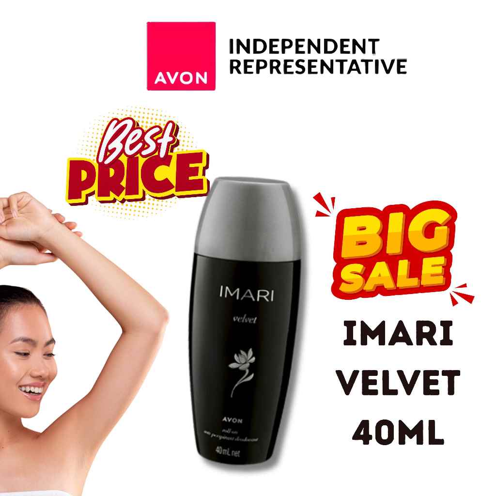 IMARI VELVET ANTI-PERSPIRANT DEODORANT 40ML | Shopee Philippines