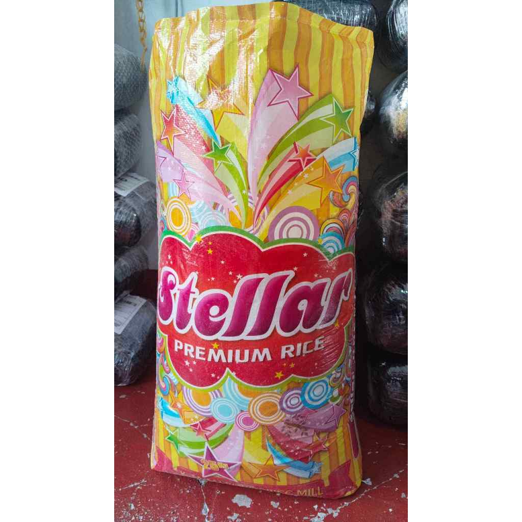 10 Kg PREMIUM WHITE STELLAR RICE, (REPACKED) 85% full grain, bagong ...
