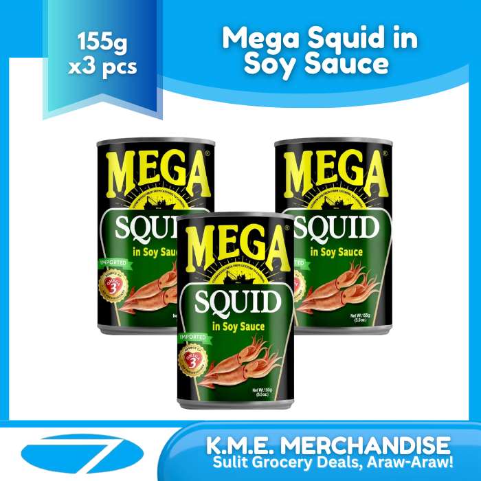 Mega Squid in Soy Sauce (155g) | Shopee Philippines