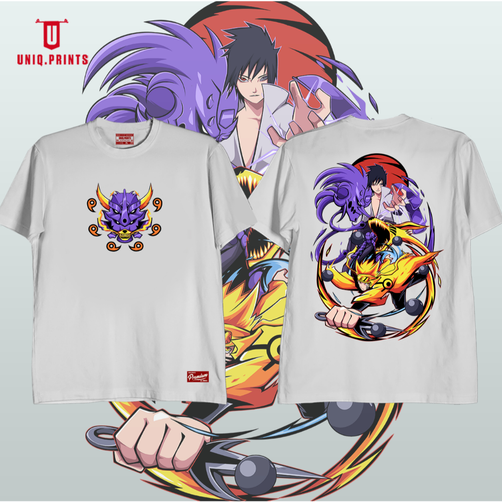 UNIQ.PRINTS NARUTO SASUKI SUSANO X NARUTO BARYON MODE EXCLUSIVE DESIGN ...