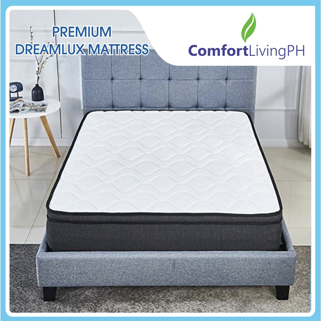 Comfort Living DreamLux Spring Mattress Premium Natural Latex Queen ...