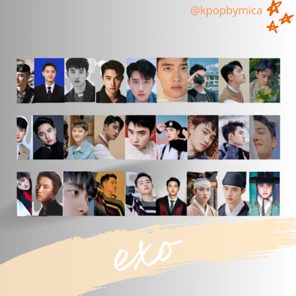 EXO DO Poster / EXO DO Posters with FREE Poster Box WATERPROOF | Shopee ...